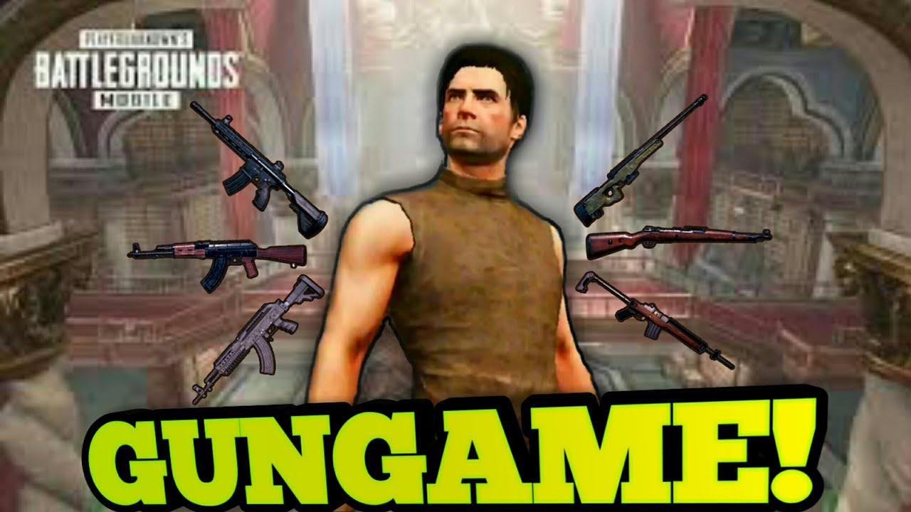 NEW GUN GAME MODE || PUBG MOBILE || GUN GAME Gameplay PUBG MOBILE ...