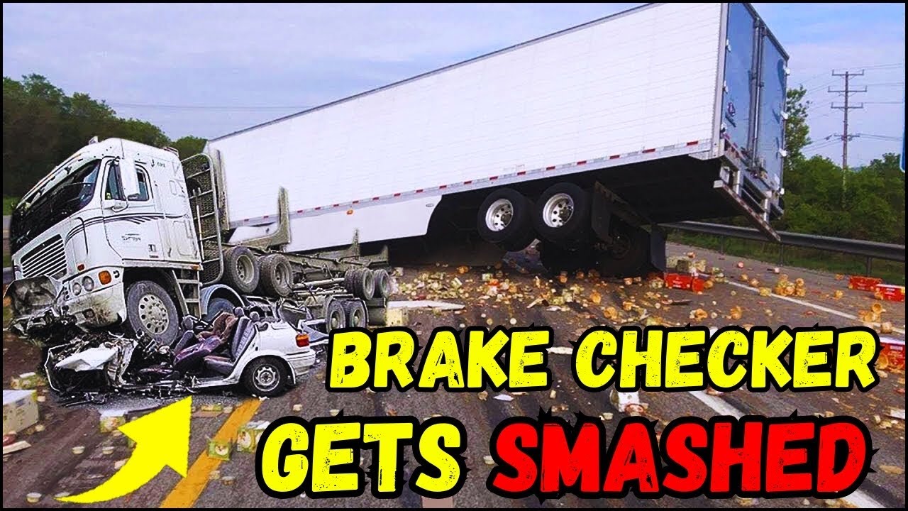 Brake Check Gone Wrong | Idiots in Cars, Instant Karma. - YouTube