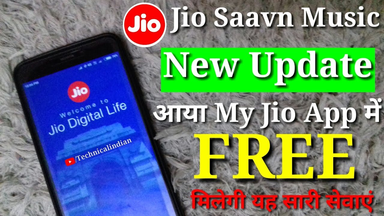 Reliance Jio My Jio App New Update Of Jio Saavn Music Now Free Service ...