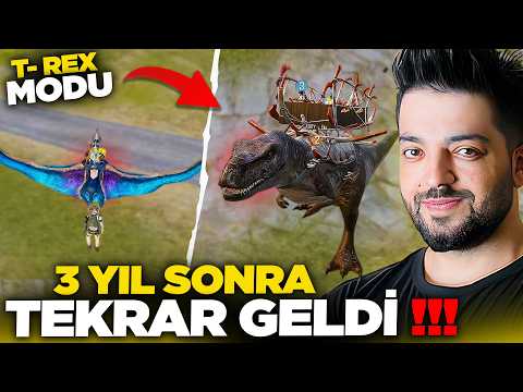 T-REX MODU 3 YIL SONRA TEKRAR GELDİ !! EFSANE MAÇ PUBG Mobile