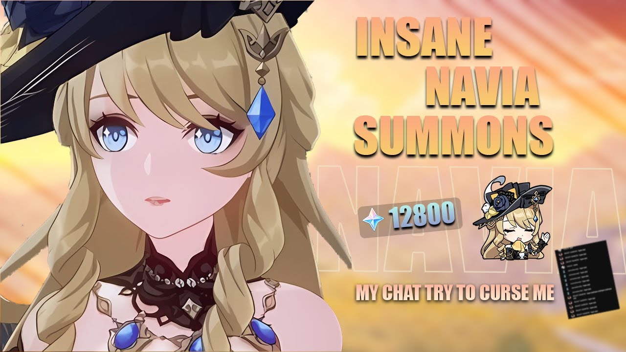 HOW TO SUMMON NAVIA 101 | NAVIA SUMMONS | GENSHIN IMPACT INDIA | - YouTube