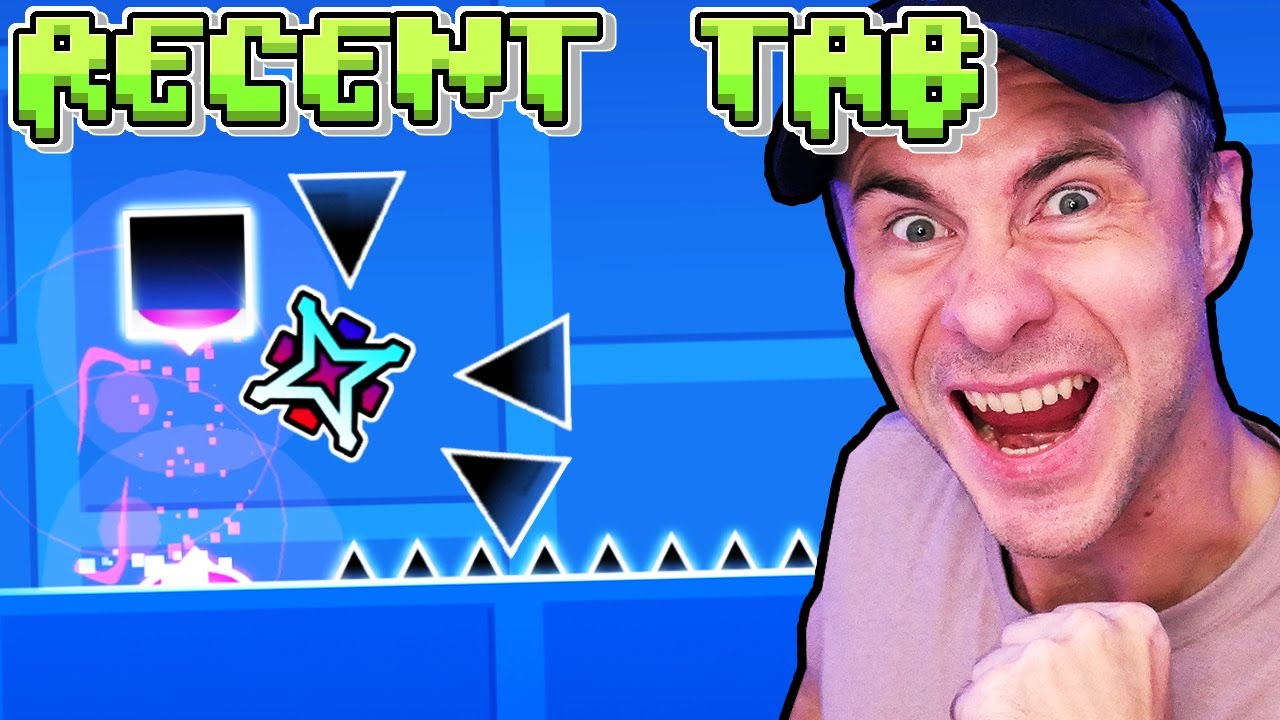 I almost BROKE a GEOMETRY DASH RECORD - The 100 Life Recent Tab ...