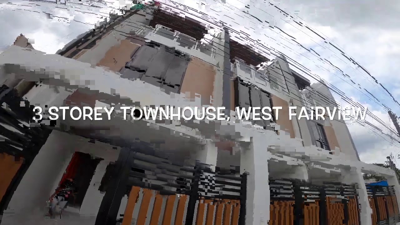 24 - 3 Storey Townhouse for Sale in West Fairview, Quezon City - YouTube