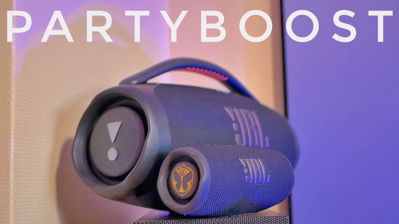 JBL BOOMBOX 3 + JBL CHARGE 5 PARTYBOOST 100%!! - YouTube