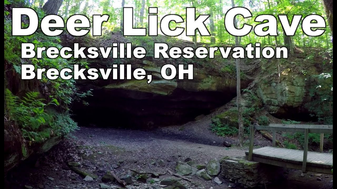 Hiking to Deer Lick Cave | Brecksville Reservation | Cleveland ...