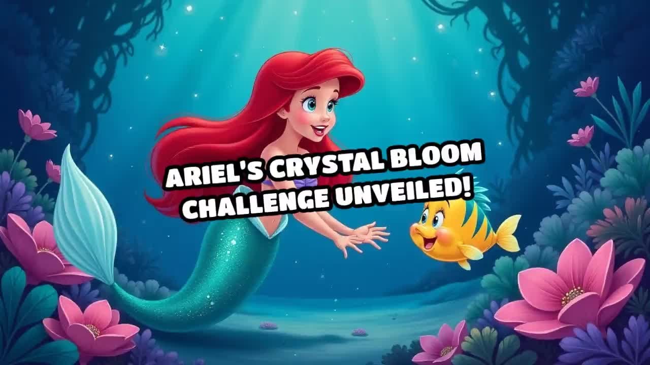 Ariel’s Crystal Bloom Challenge Unveiled! - YouTube