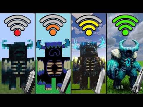 warden but using with different Wi-Fi in Minecraft