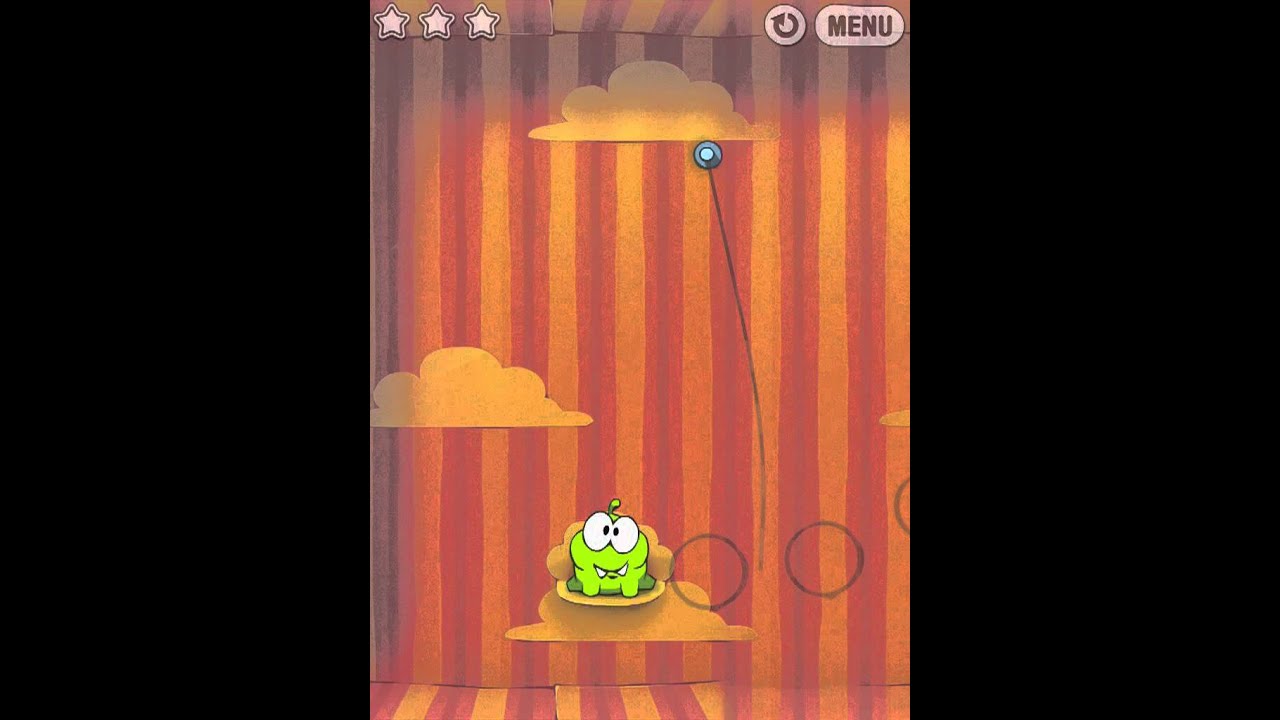 Cut the Rope 7-16 iOS Walkthrough Gift Box 6-16 Android - YouTube