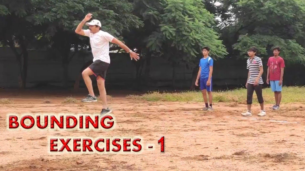 BOUNDING EXERCISES FOR STRONG LEGS / SPRINTERS / JUMPERS / STRONG CORE ...