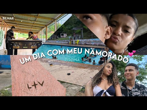 VLOG| UM DIA NA PISCINA COM MEU NAMORADO 🏊🏼‍♀️