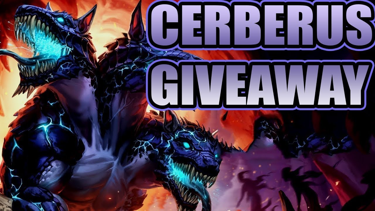 SMITE CERBERUS GIVEAWAY - YouTube