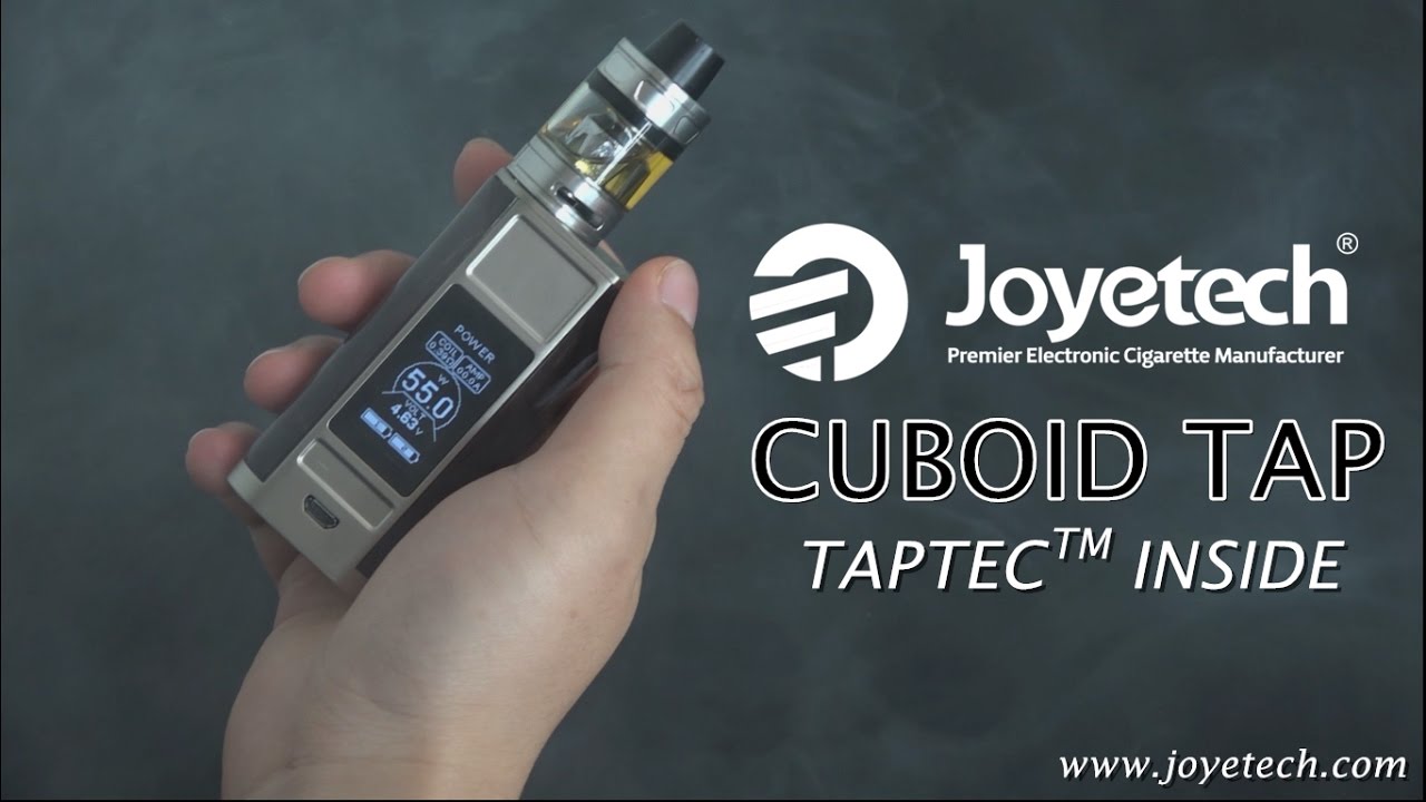 Joyetech CUBOID TAP Kit Tutorial Video - YouTube