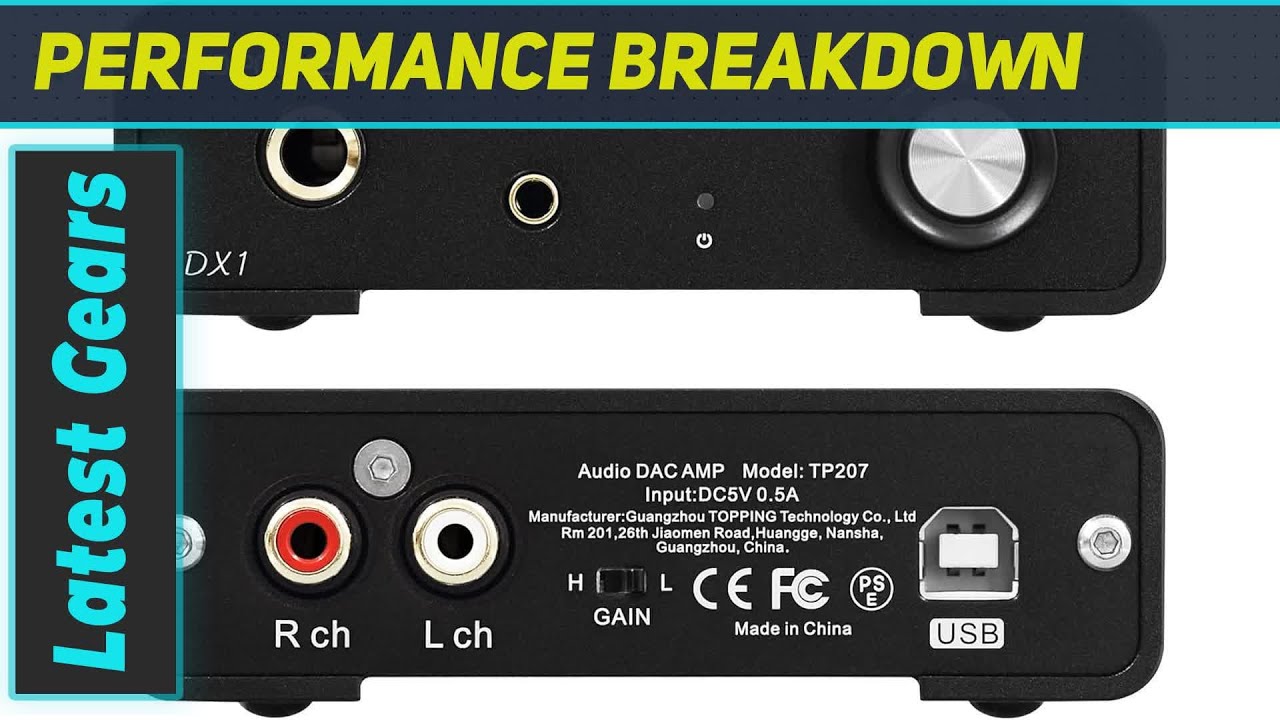 Unlocking High-Resolution Audio: Topping DX1 Mini DAC/Headphone Amp ...