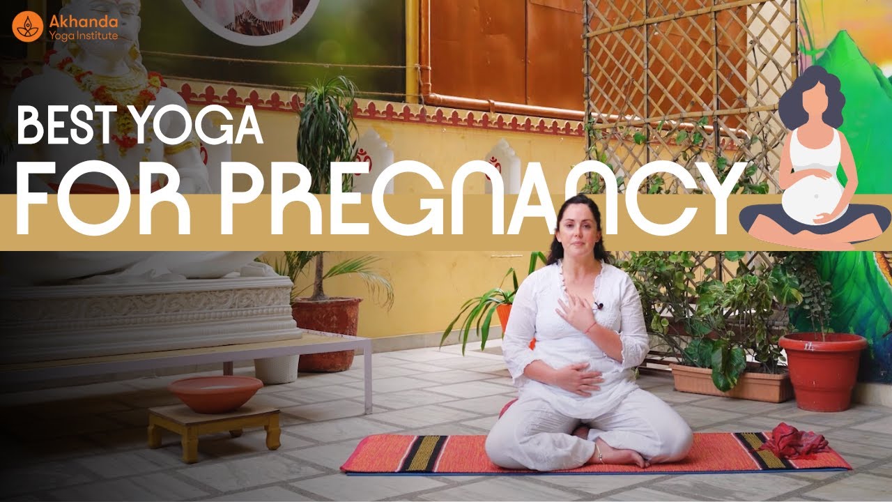 Best Yoga for a Healthy Pregnancy | Best Prenatal Yoga for Pregnant Women - YouTube