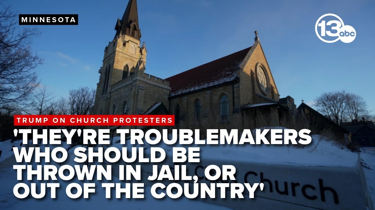 DOJ may charge anti-ICE protesters in Minnesota who stormed into church ...