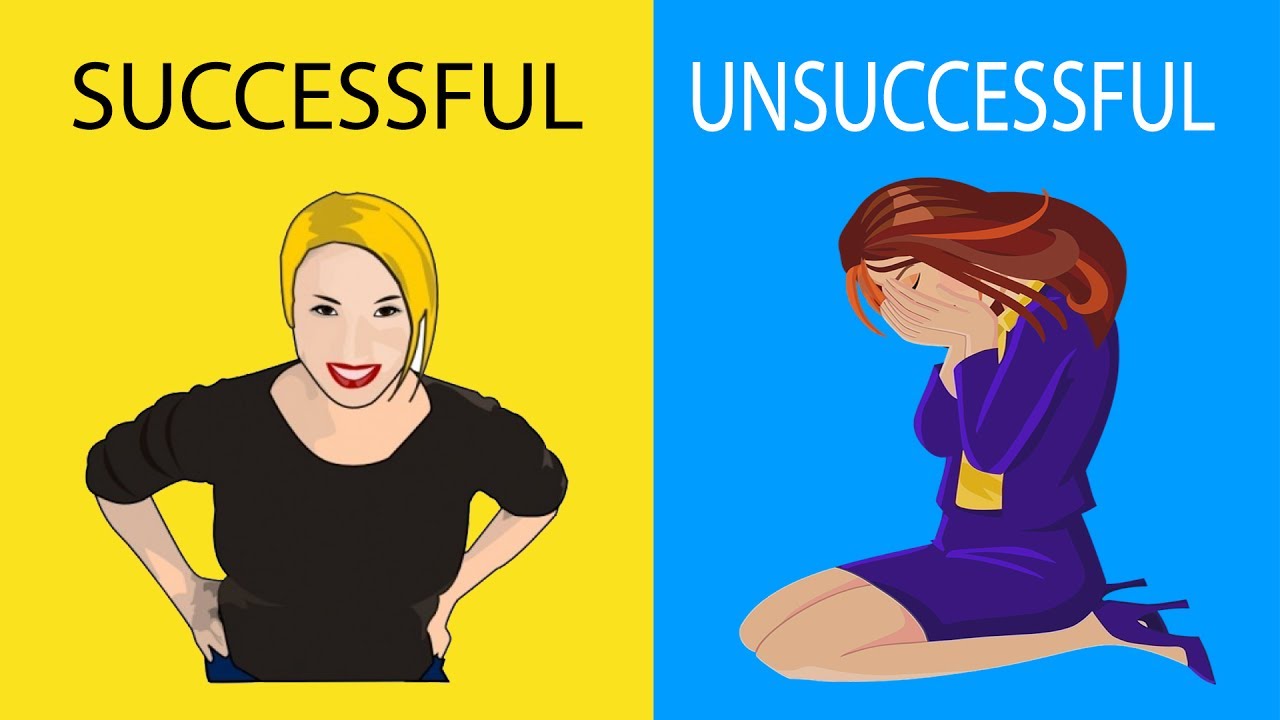 15 Common Different between Successful Person Vs Unsuccessful Person ...