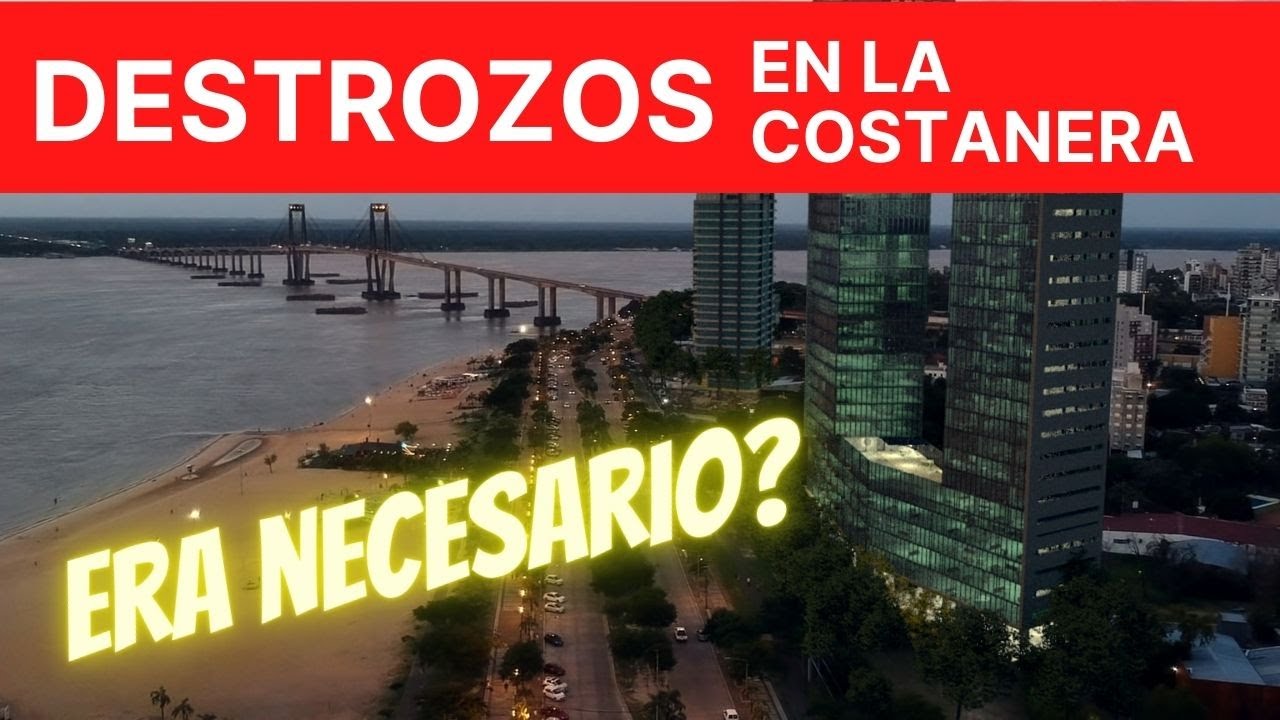 Costanera Corrientes Capital 🚙🚙🚙🎥🎥🎥🎥 5 de junio del 2022 - YouTube