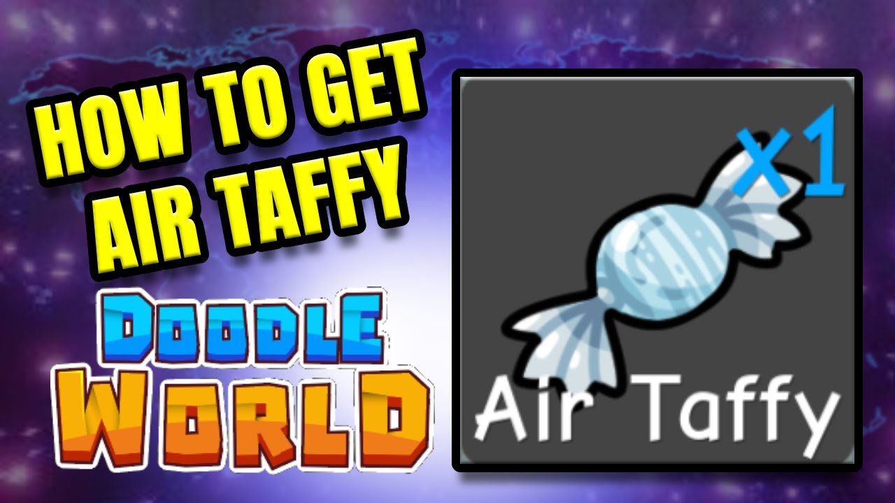 How to get Air Taffy, hidden chest, Doodle World Graphite Forest Update ...
