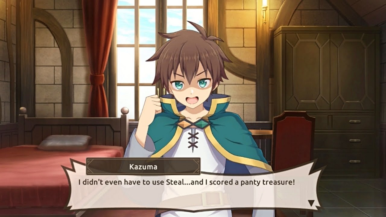 Kazuma in Megumin's Room - Konosuba - YouTube