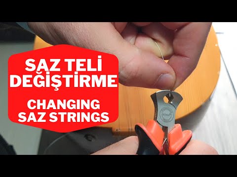 Sıfırdan Bağlama Eğitimi Ders 07 | Saz Teli Nasıl Değiştirilir?