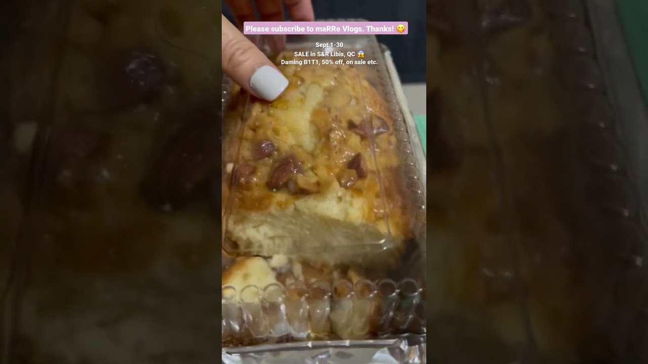 S&R Libis QC Crazy September Sale Breads, Pastries! 😱 #shorts # ...