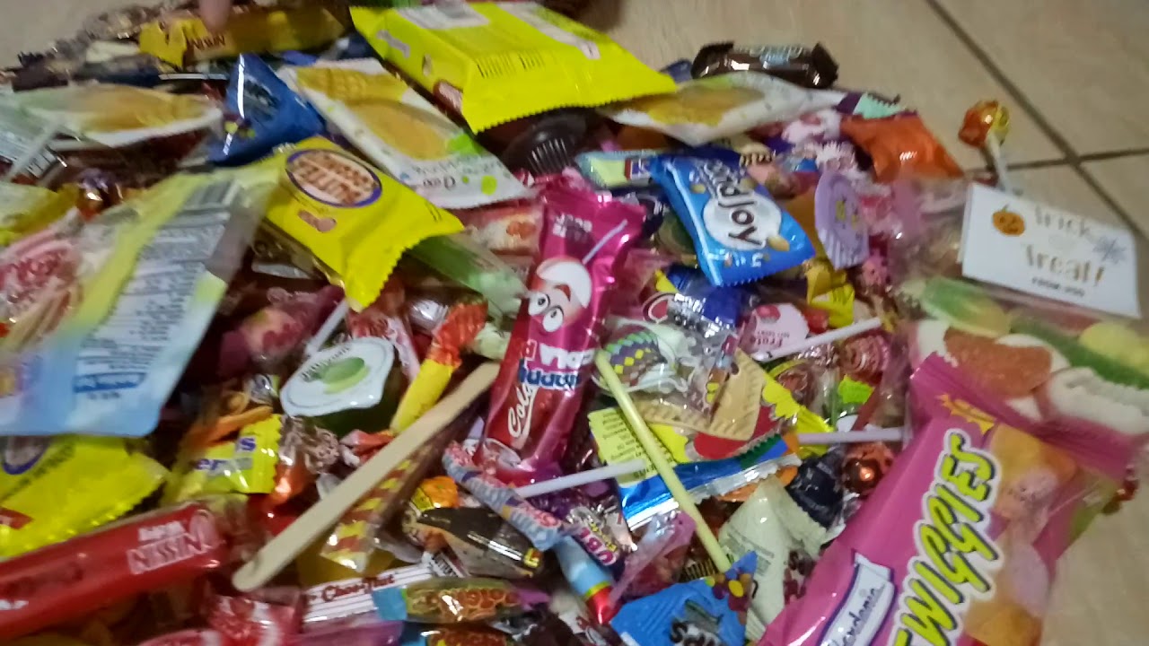 the candy challenge part 1 - YouTube