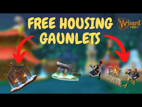 Wizard101: How to Get Access to Housing Gauntlets for FREE! (NOT ...