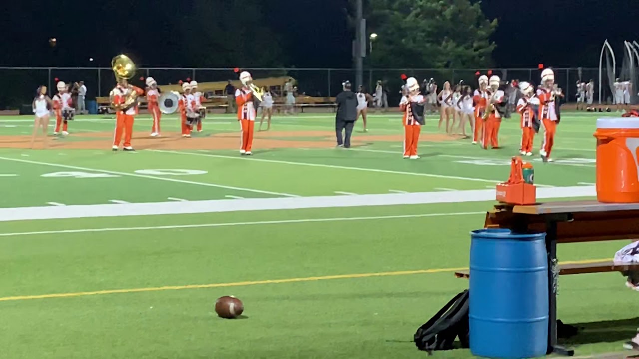 Withrow Marching Tigers 9-20-19 - YouTube