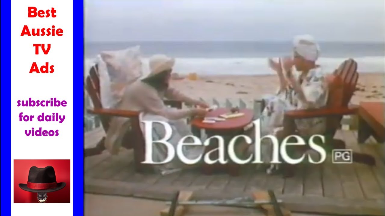 Australian TV Promo for the movie Beaches [1989] - Best Aussie TV ...