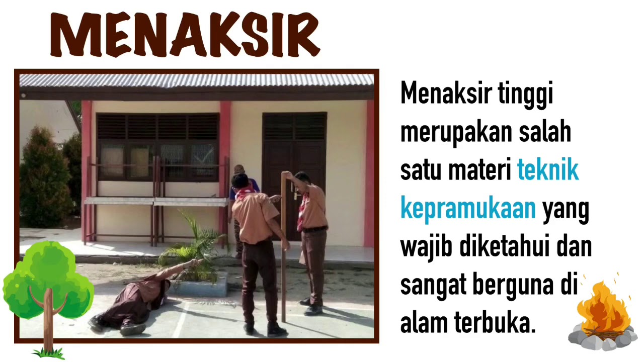 Menaksir Jarak/Tinggi dalam Pramuka - YouTube