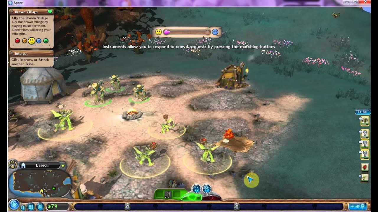 Spore beginners guide walkthrough set 1 part 3 - YouTube