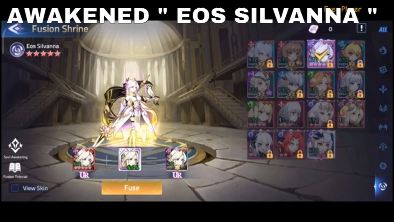 AWAKENED " EOS SILVANNA " Mobile Legends: Adventure - YouTube