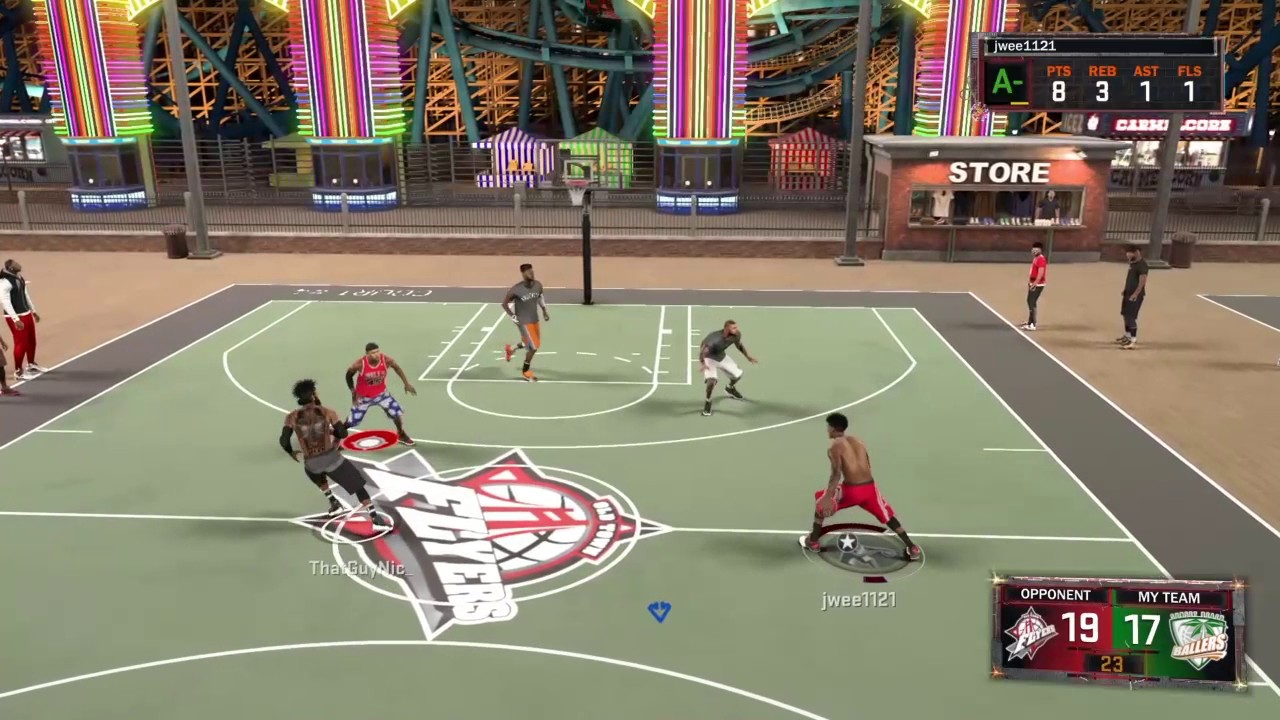 NBA 2K17 MyPark Gameplay - MyPark Highlights #2 - YouTube