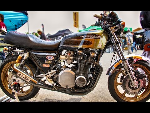 Kawasaki Z1000 Custom Bike - YouTube