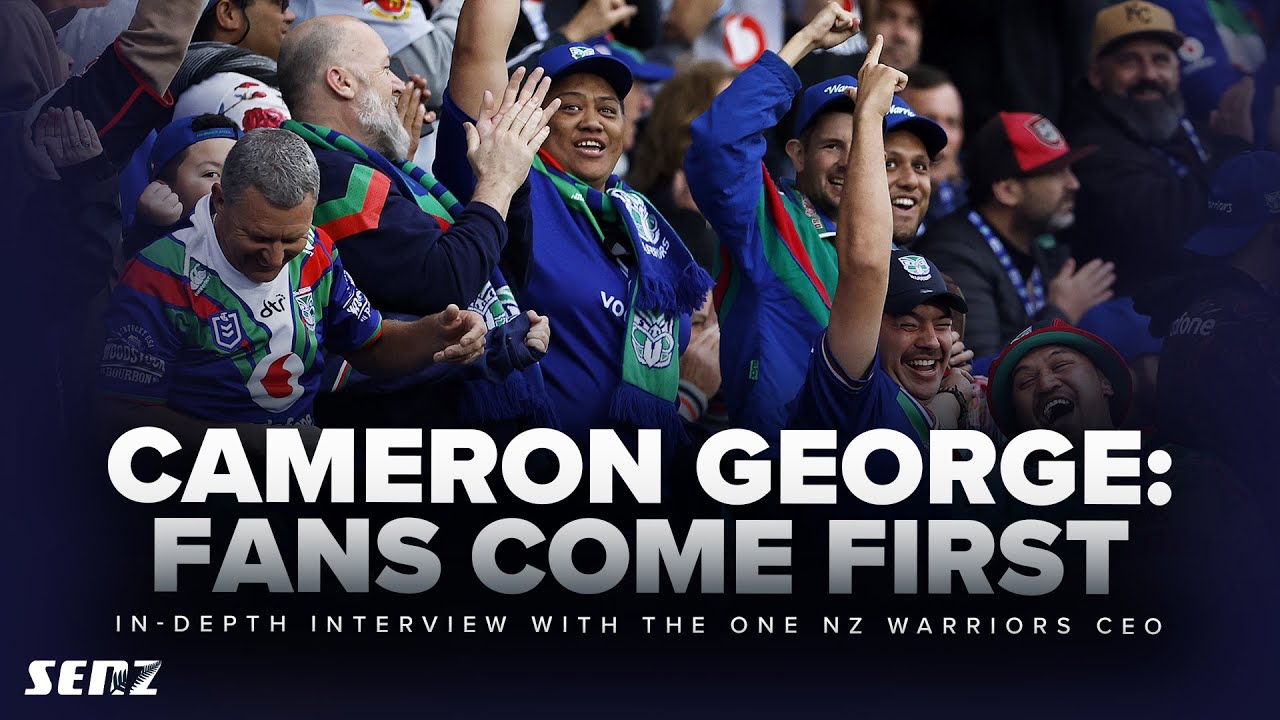 One NZ Warriors CEO Cameron George at his open and honest best | NRL on SENZ - YouTube