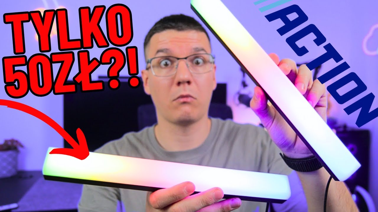 NOWY HIT z ACTION?! Tanie satelitki RGB - YouTube