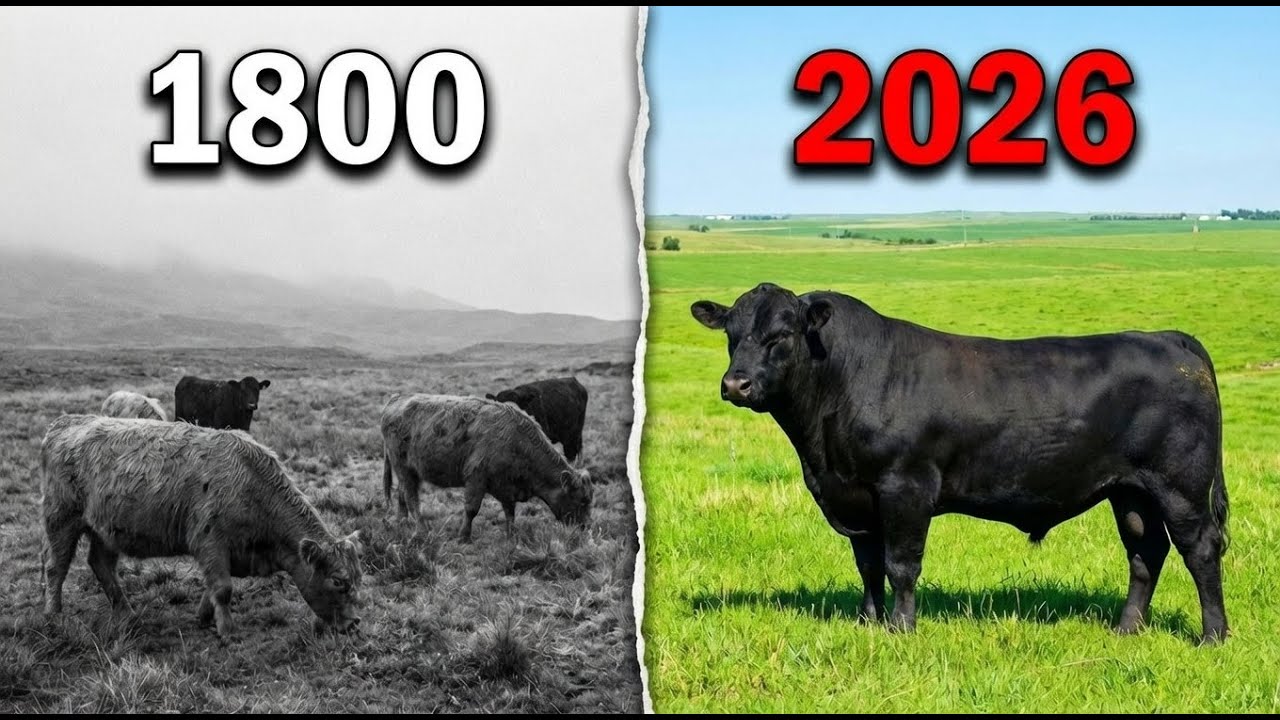 The Entire History of Angus Cattle - YouTube