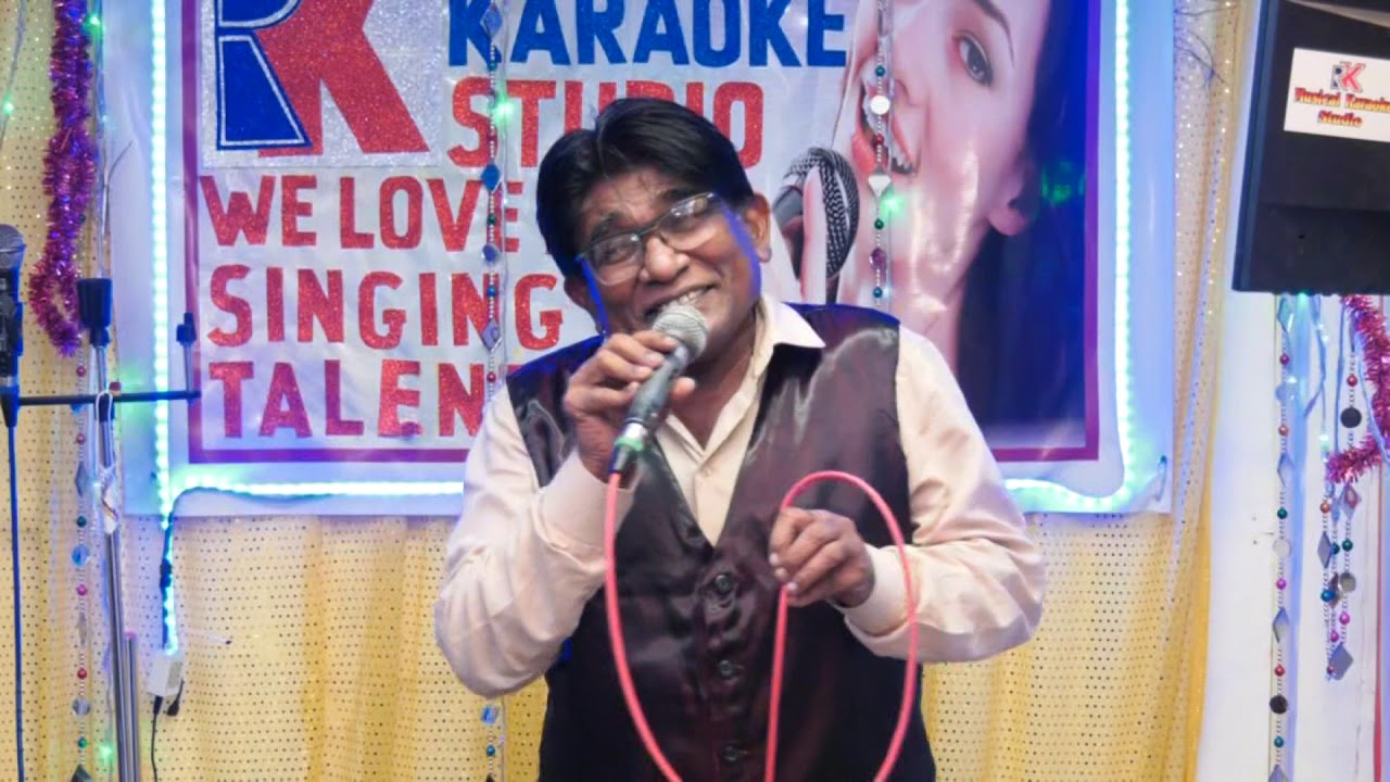 Lakhon hai nighamein - Song Performed by Deepak Deva on Karaoke Track {HD VIDEO} - YouTube