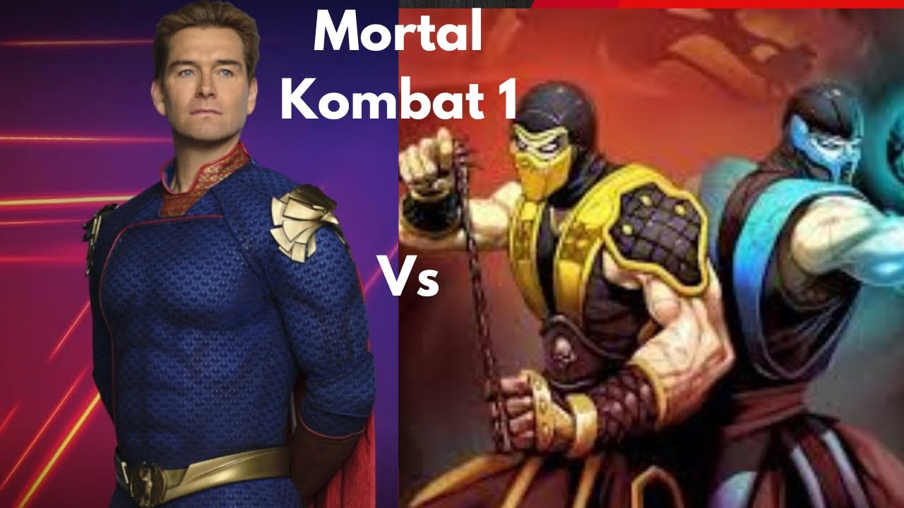 Mortal Kombat 1 Homelander vs Scorpion and Sub Zero - YouTube
