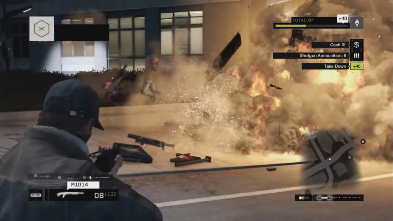 John Wick destroys city block - YouTube