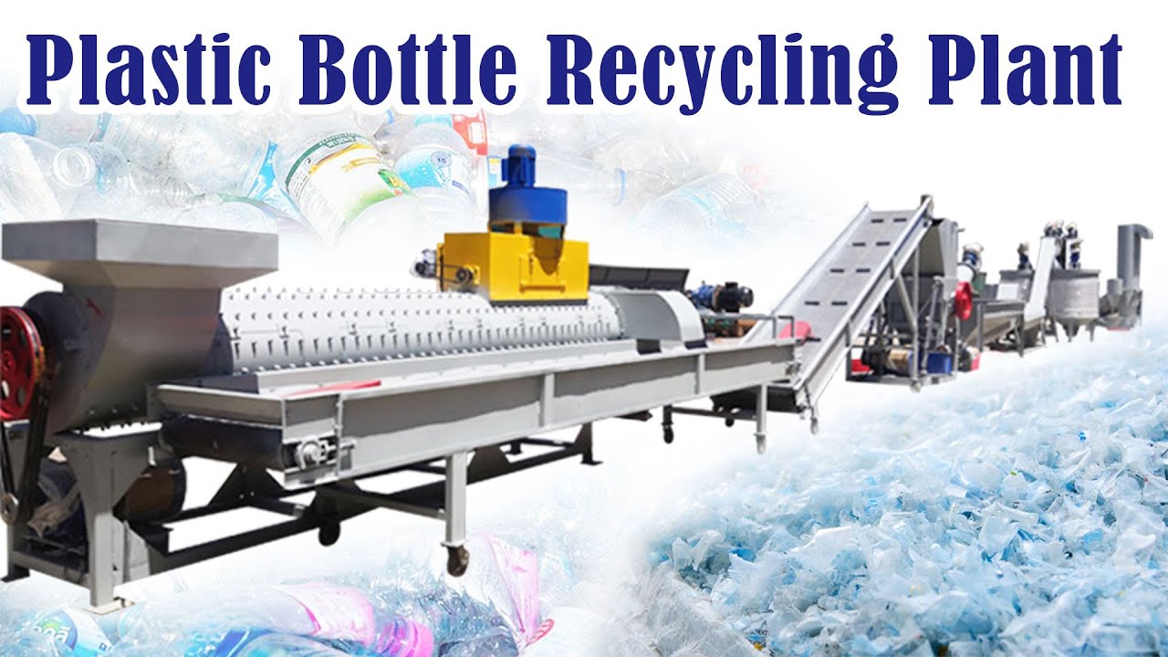How a Plastic Bottle Recycling Plant Works: Complete Workflow - YouTube