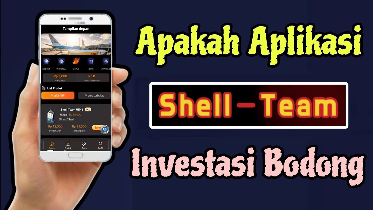 Apakah Aplikasi Shell Team itu Investasi Bodong? Fakta Sebenarnya Shell ...