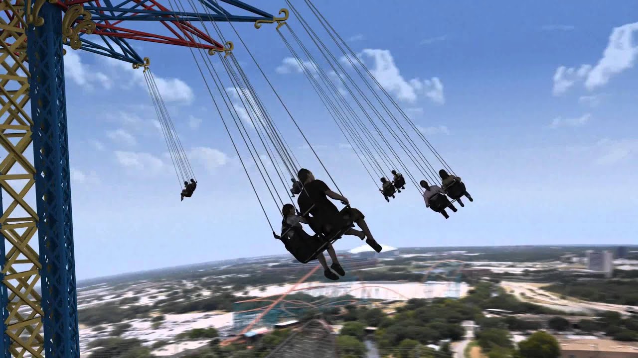 Texas SkyScreamer - New for 2013 at Six Flags over Texas - YouTube