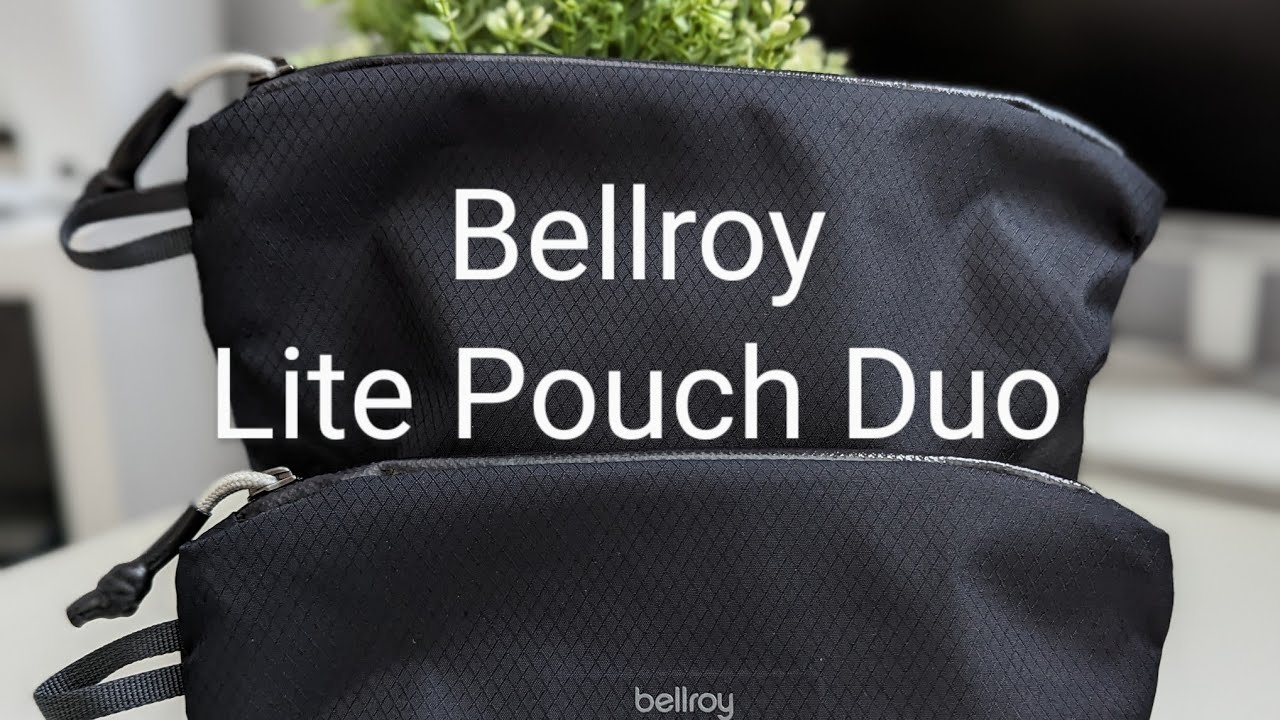 Bellroy Lite Pouch Duo | Very useful bag for your bag - YouTube