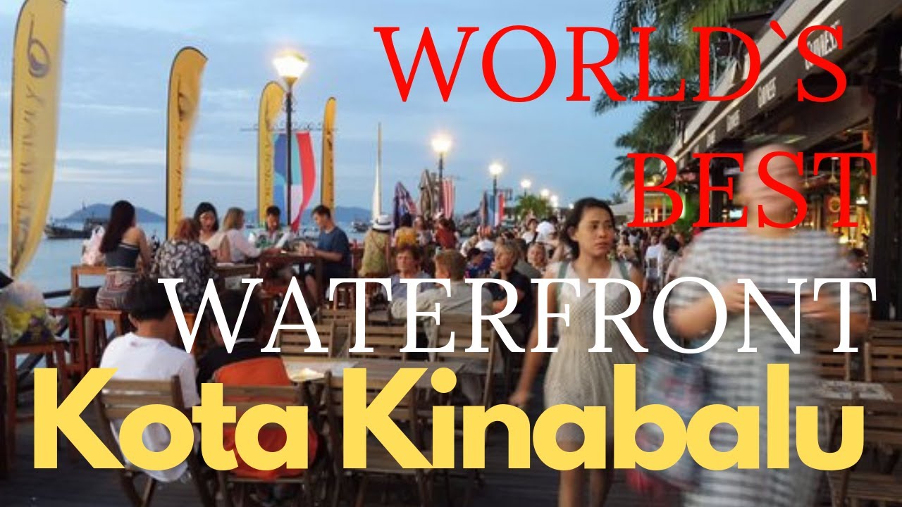 Kota Kinabalu Waterfront (1st in the world!) - YouTube