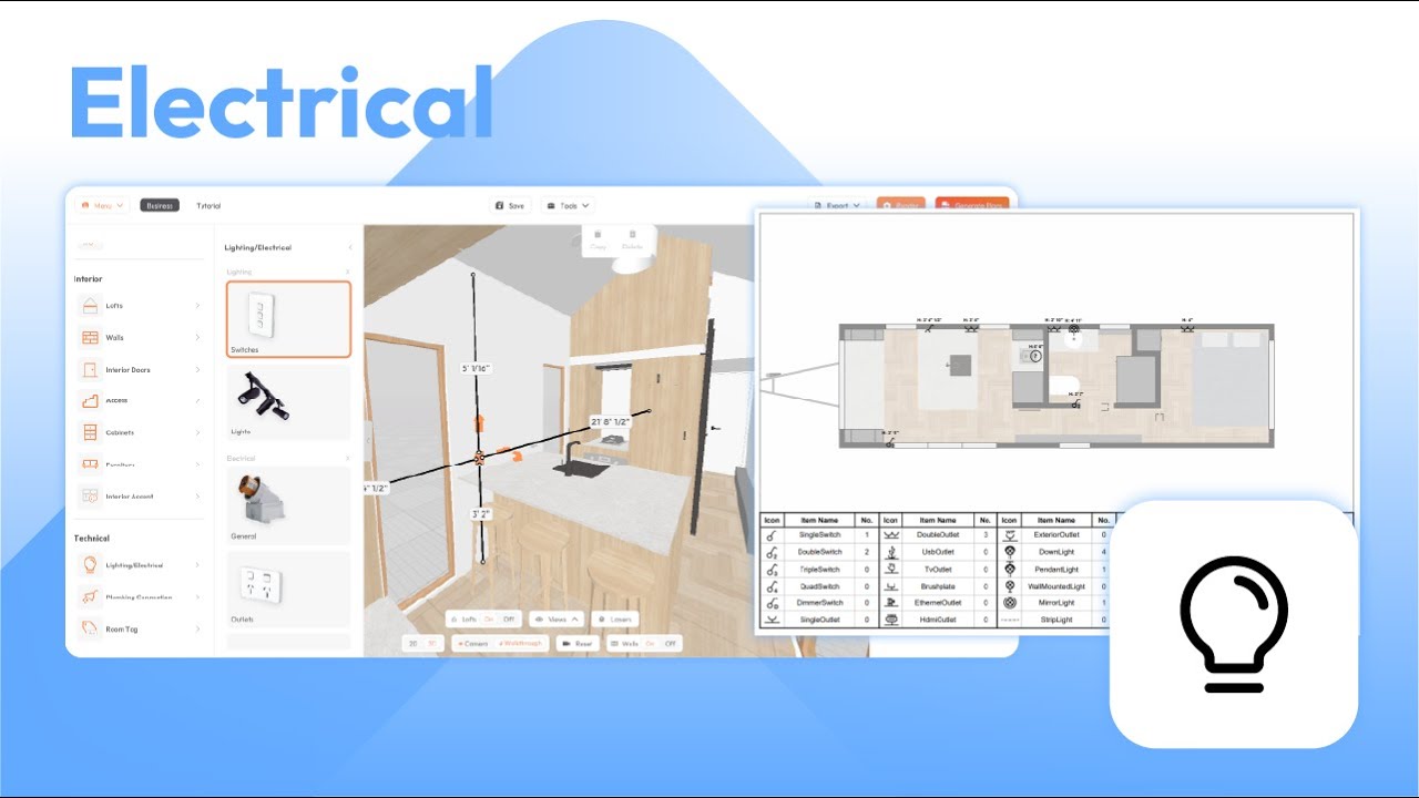 Electrical Tutorial - Tiny Easy - 3D Tiny House Designer - YouTube