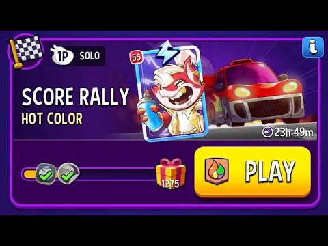 Score rally hot color 1275 solo challenge match masters 