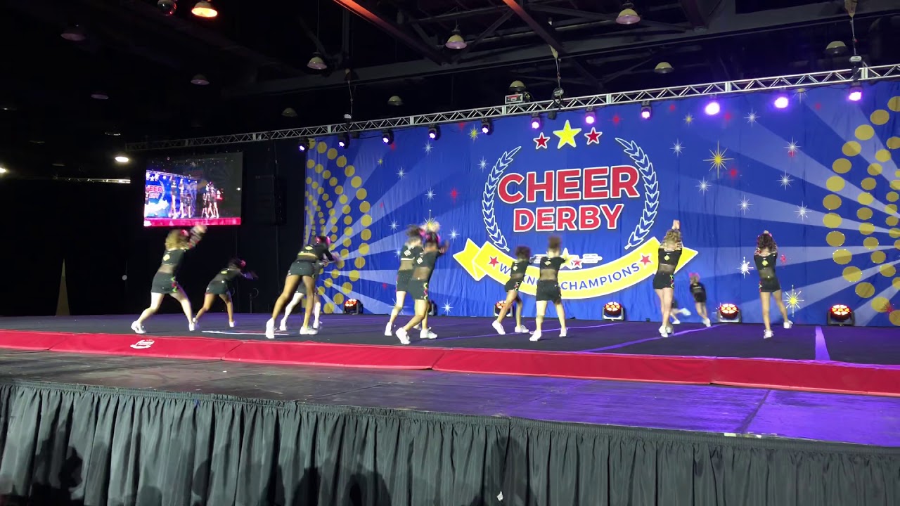 Neon Fury Cheer Derby day1 2020 - YouTube