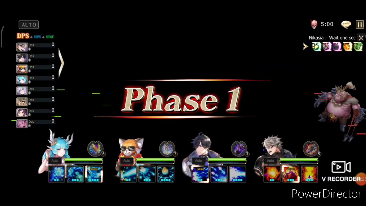 [King's Raid] Crow and Chase solo rank 11.66 sec. - YouTube