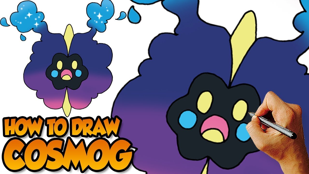 How to Draw Cosmog (Pokemon) Step by Step - YouTube